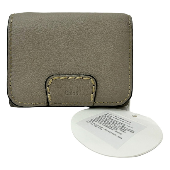 Chloe | Bags | Chloe Edith Small Wallet Greige | Poshmark